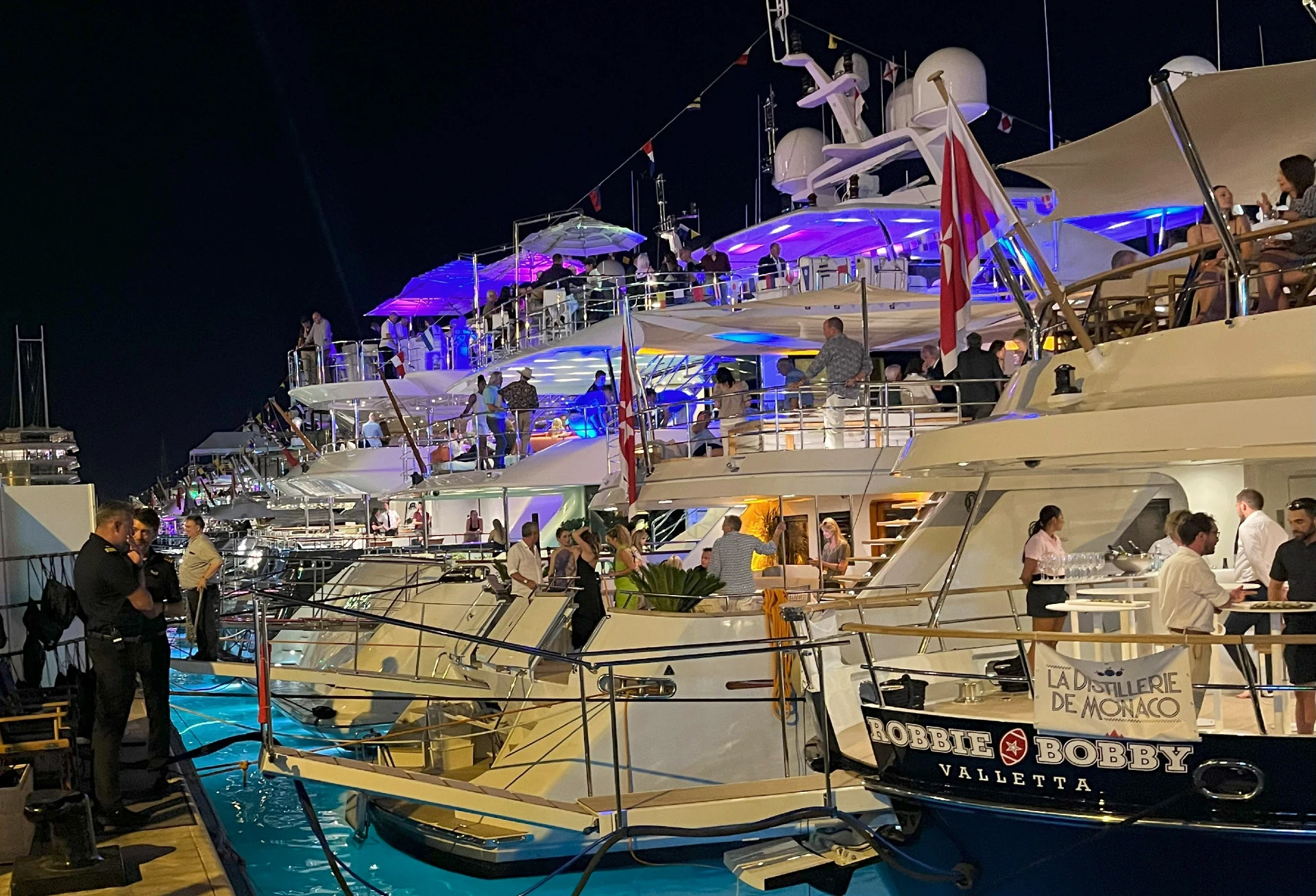 Monaco Harbour...The ONLY place to be on Friday night!